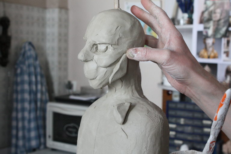 How I Sculpt a Bust | AB Sculpts